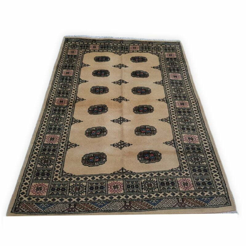 Handmade Bukhara Carpet 194x127cm – Ariana Persian Carpets